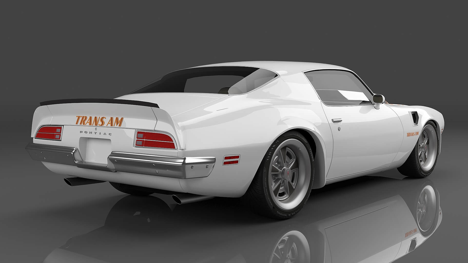 1973 Pontiac Firebird Trans Am - 3D Model by msasdt