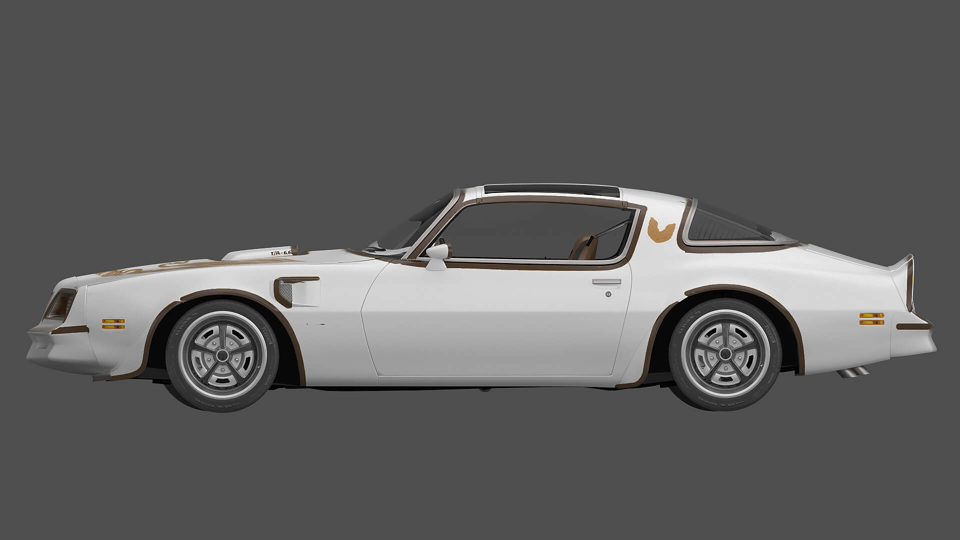 1977 Pontiac Firebird Trans Am - 3D Model by msasdt