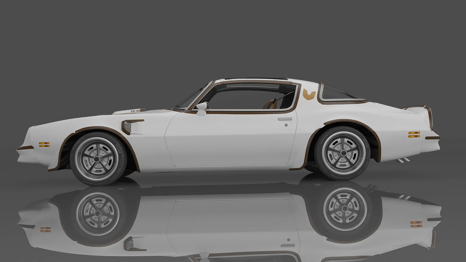 1977 Pontiac Firebird Trans Am - 3D Model by msasdt