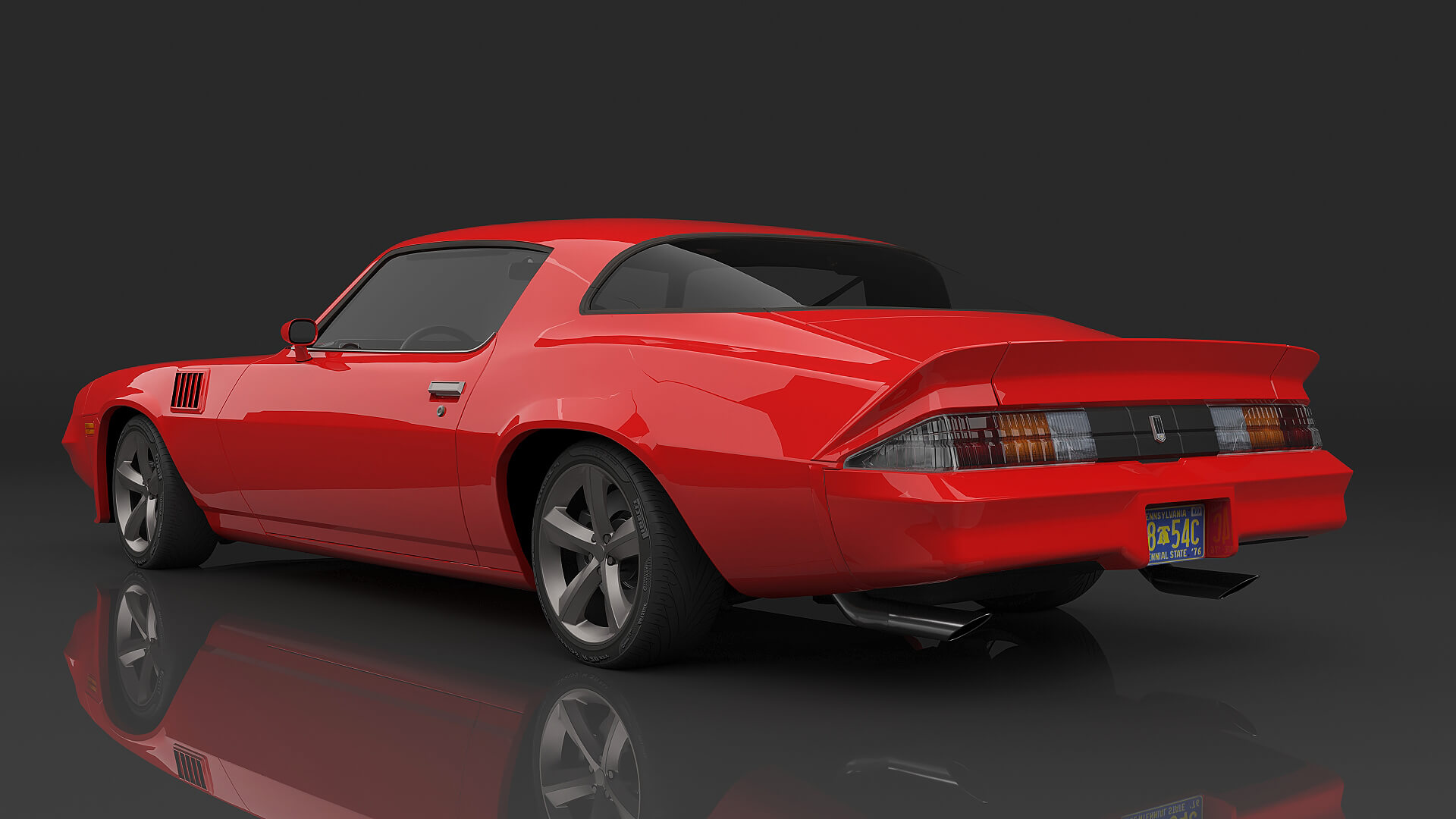 1979 Chevrolet Camaro Z28 - 3D Model by msasdt