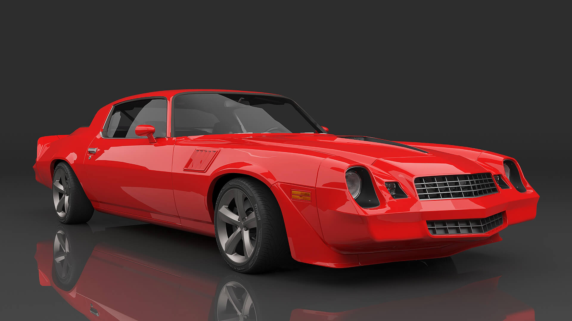 1979 Chevrolet Camaro Z28 - 3D Model by msasdt