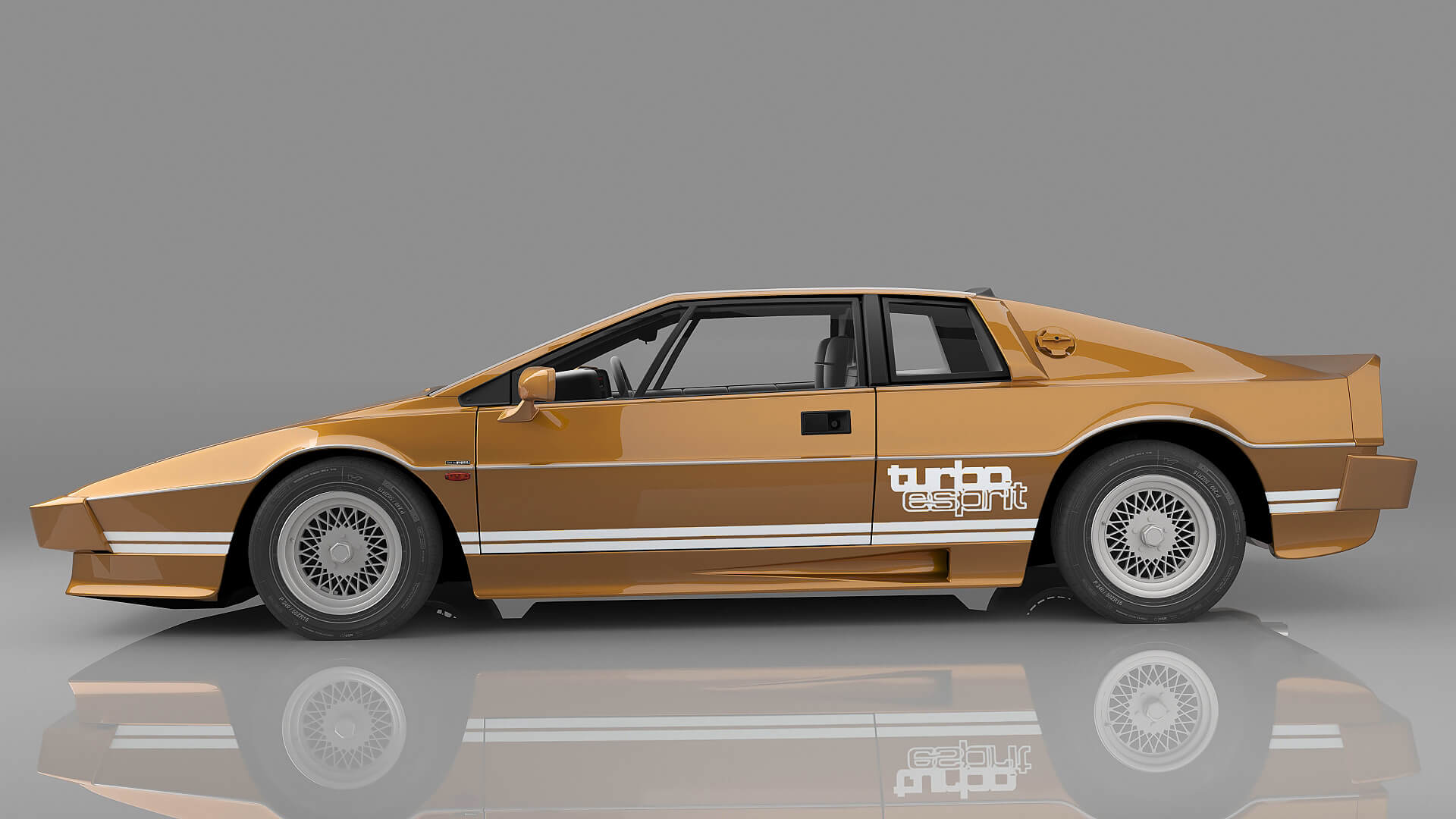 1980 Lotus Esprit Turbo - 3D Model by msasdt