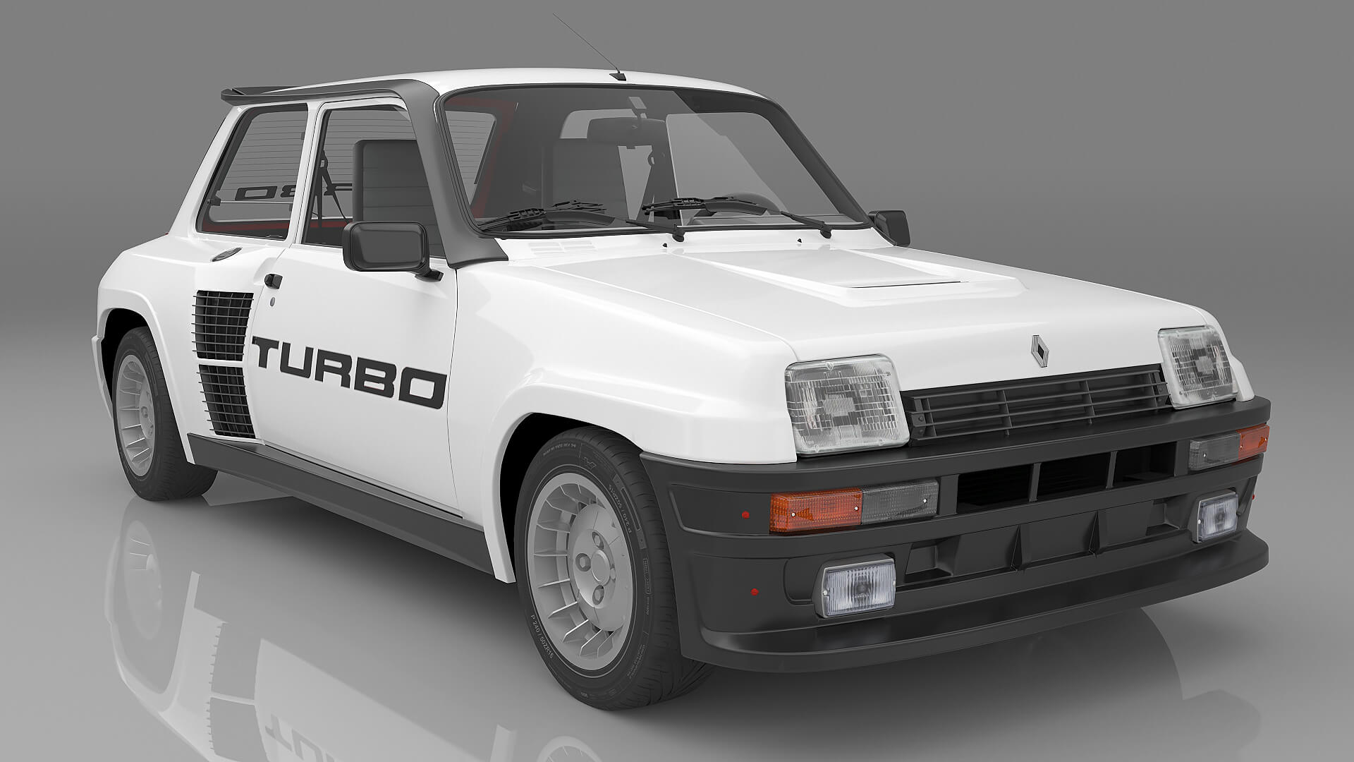 1980 Renault 5 Turbo - 3D Model by msasdt