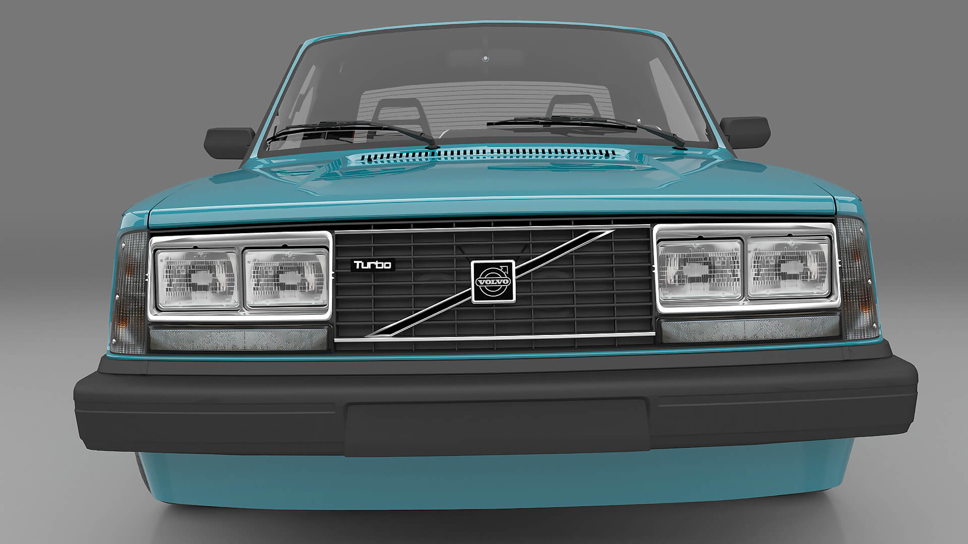 1983 Volvo 242 Turbo Evolution - 3D Model by msasdt