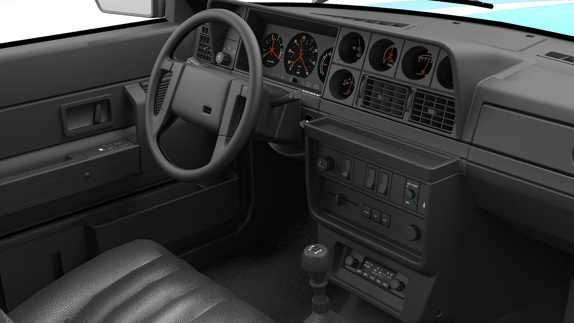 1983 Volvo 242 Turbo Evolution - 3D Model by msasdt