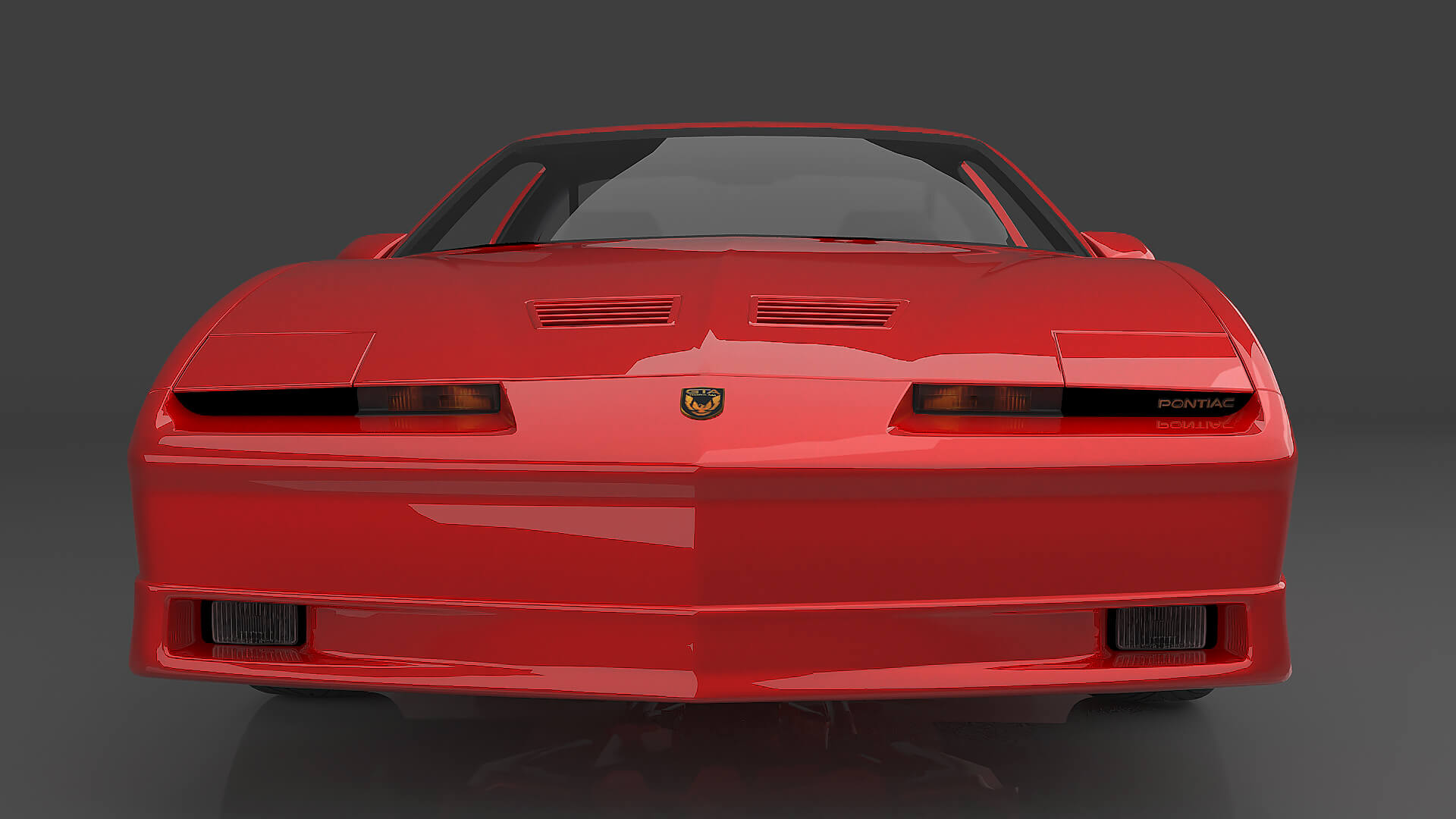 1987 Pontiac Firebird Trans Am GTA - 3D Model by msasdt