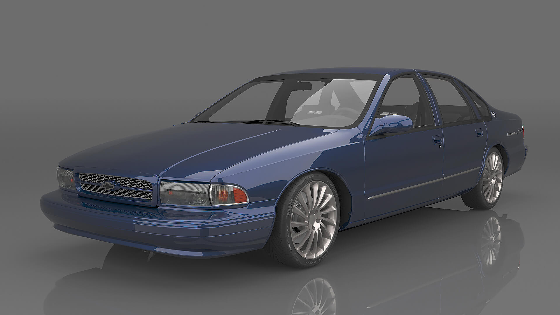 1996 Chevrolet Impala SS - 3D Model by msasdt