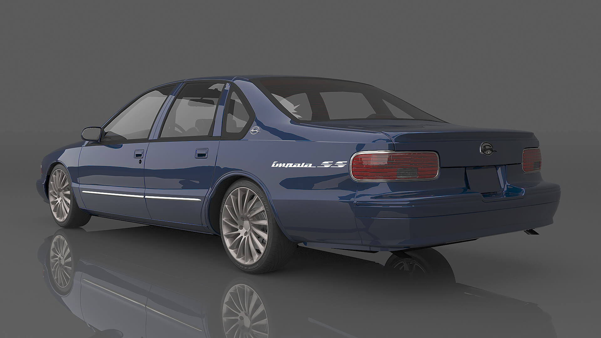 1996 Chevrolet Impala SS - 3D Model by msasdt