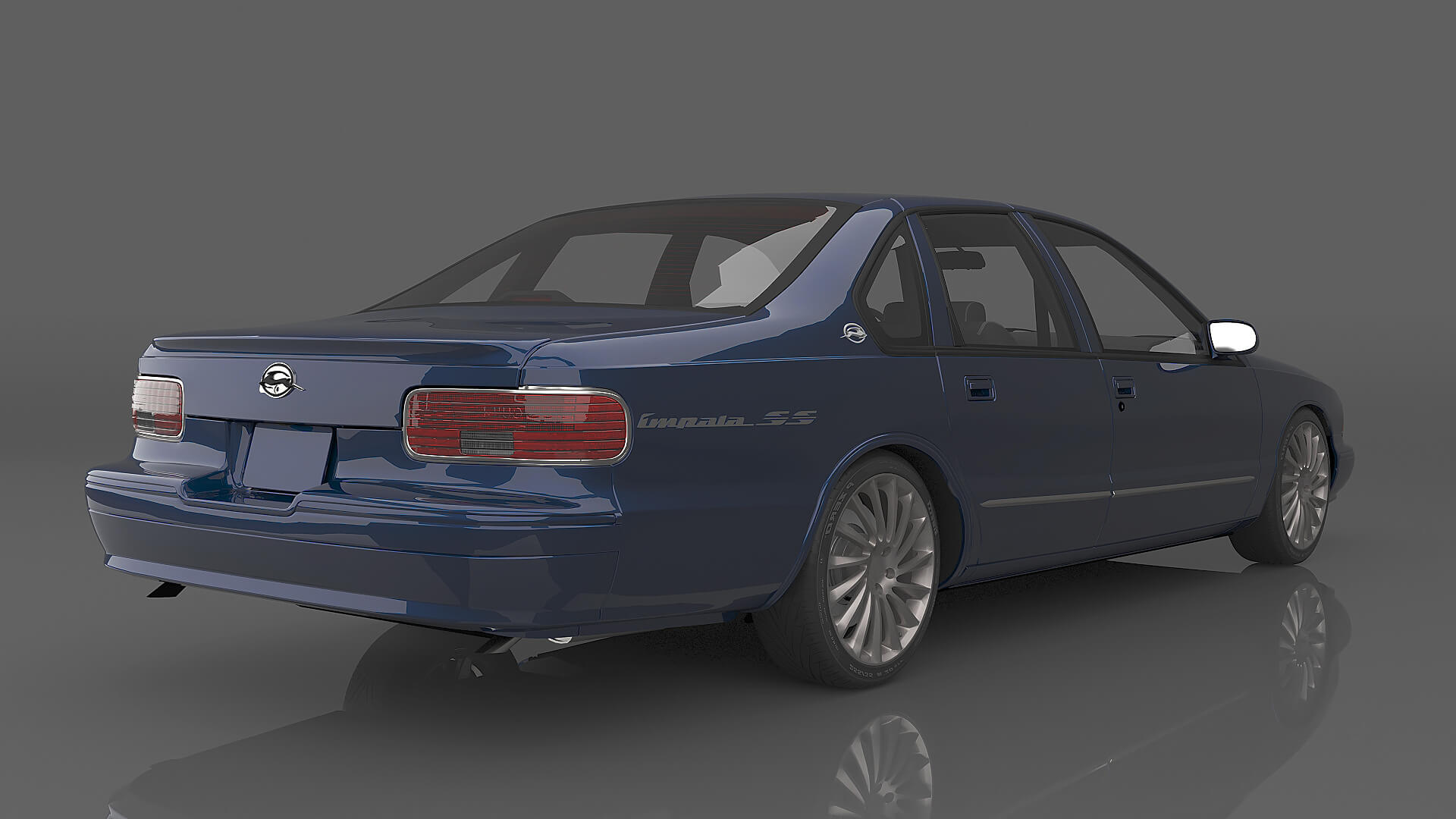 1996 Chevrolet Impala SS - 3D Model by msasdt