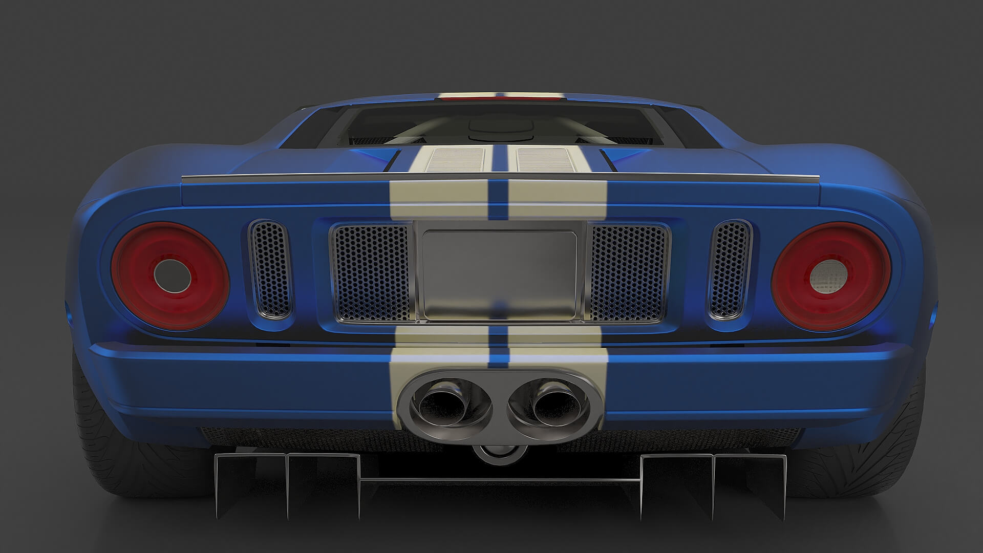 2005 Ford GT - 3D Model by msasdt