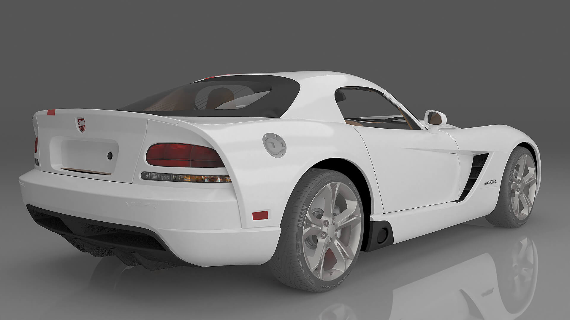 2008 Dodge Viper SRT10 - 3D Model by msasdt