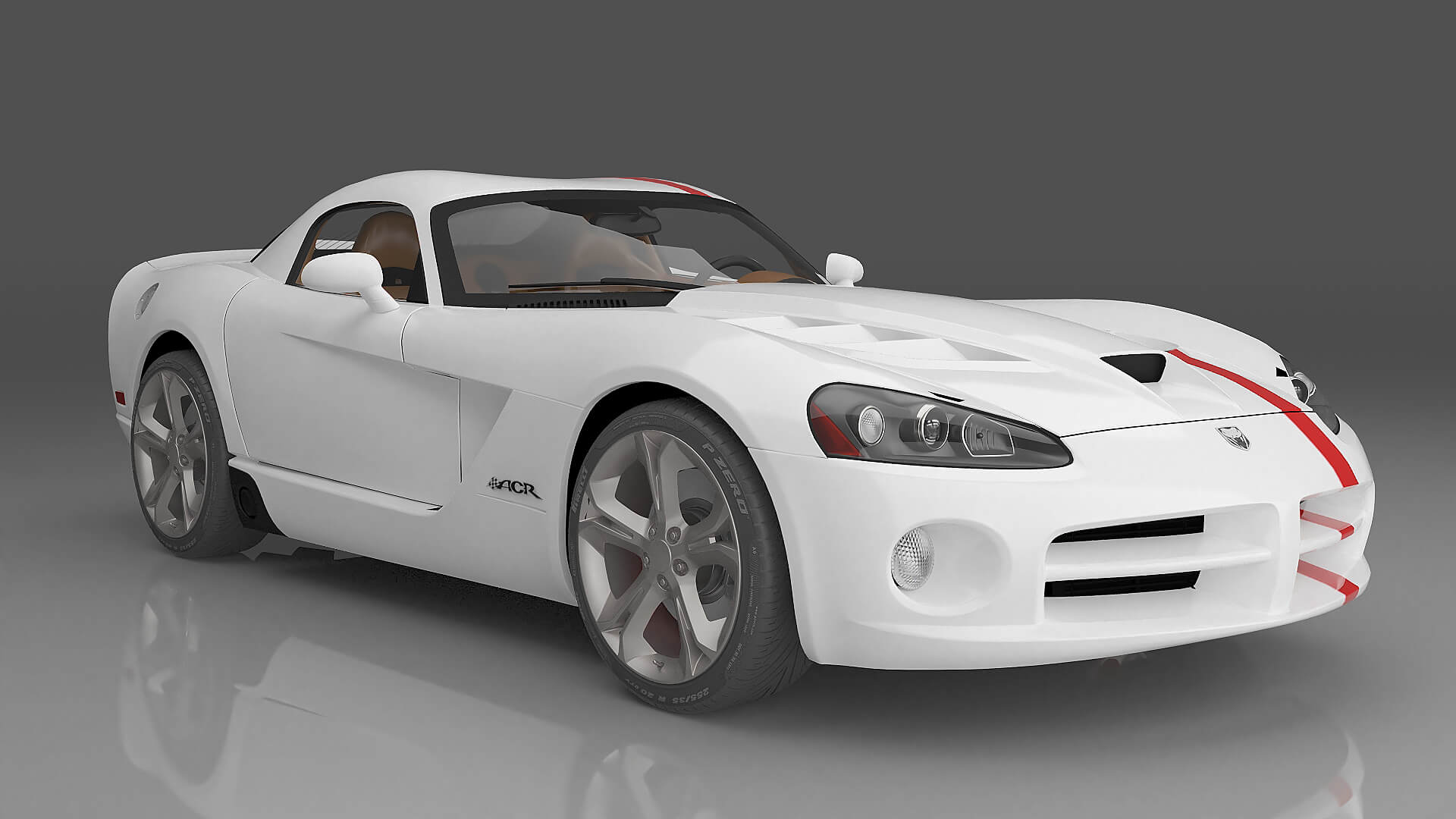 2008 Dodge Viper SRT10 - 3D Model by msasdt