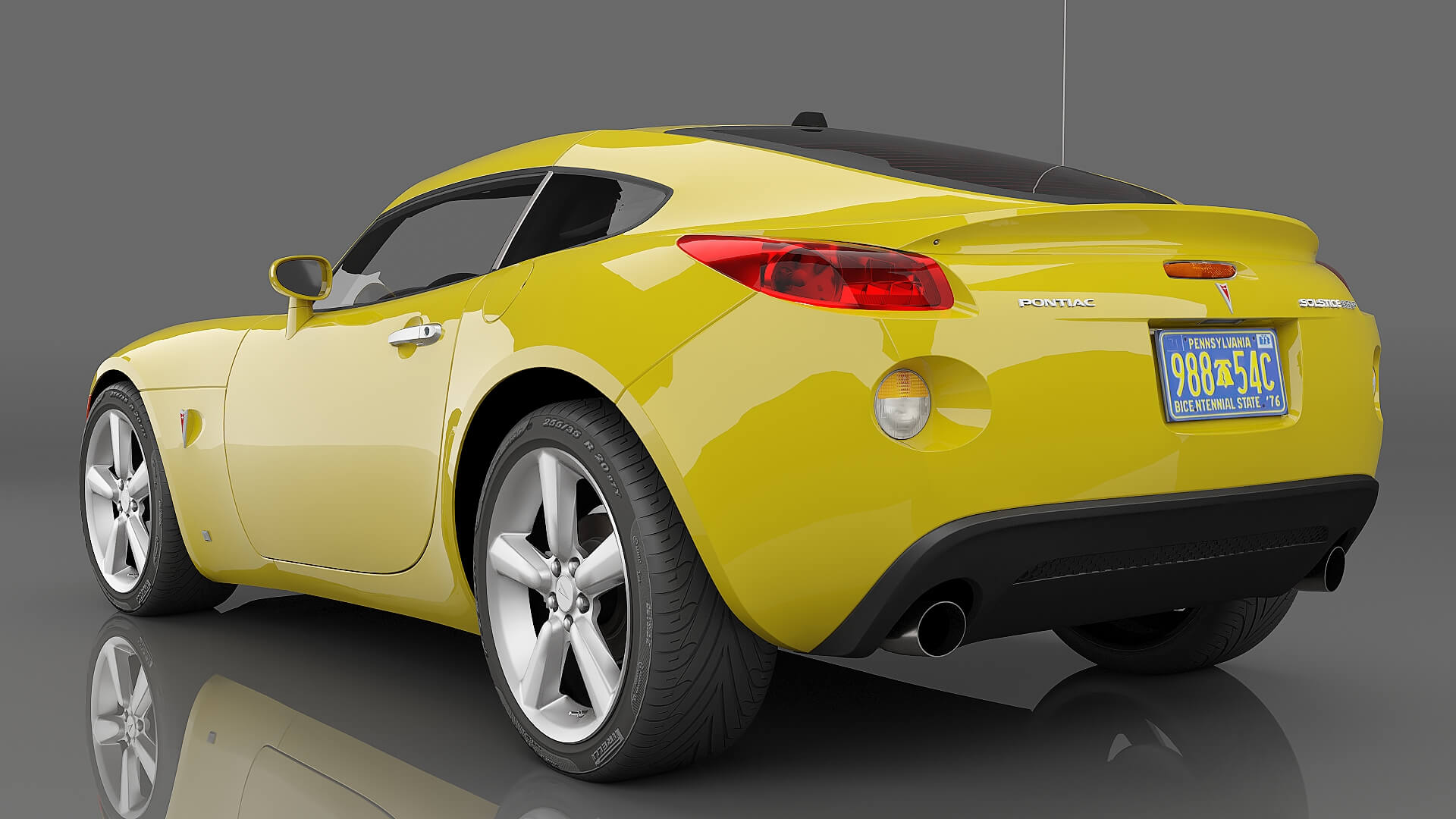 2009 Pontiac Solstice Gxp - 3D Model by msasdt