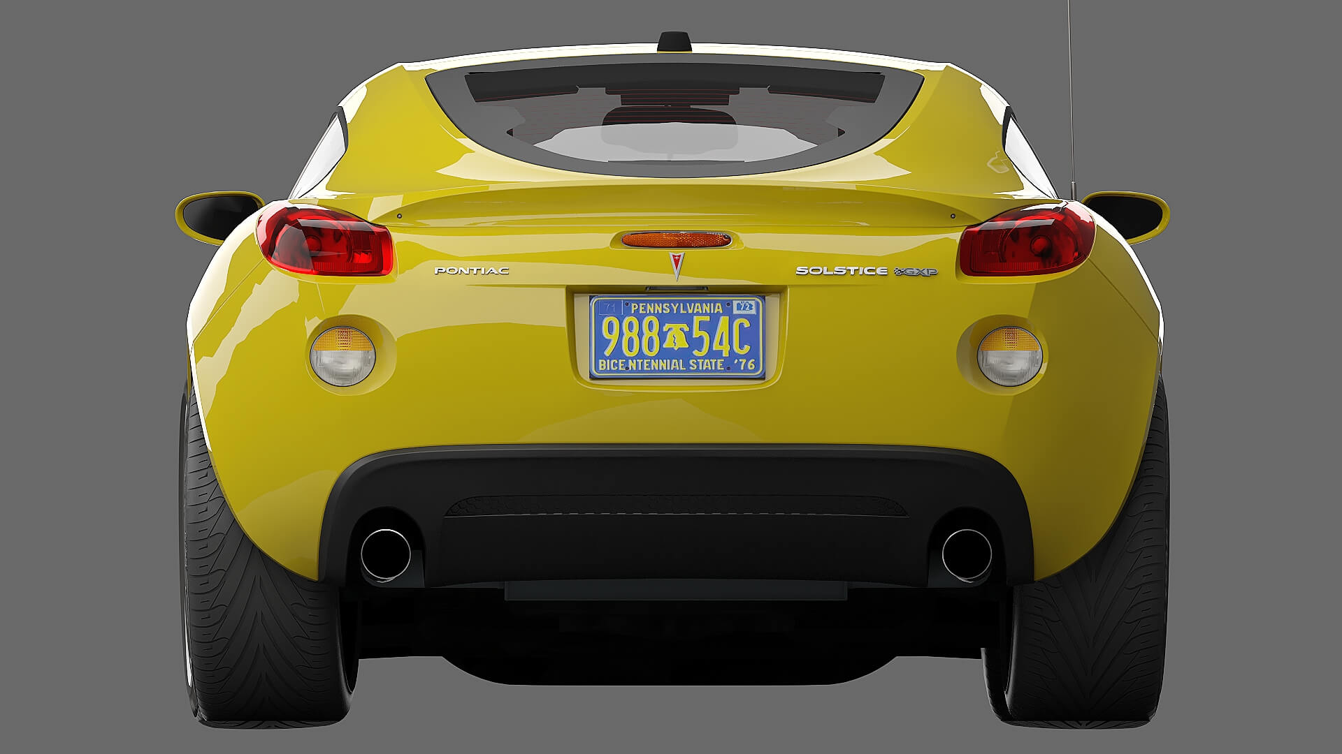 2009 Pontiac Solstice Gxp - 3D Model by msasdt