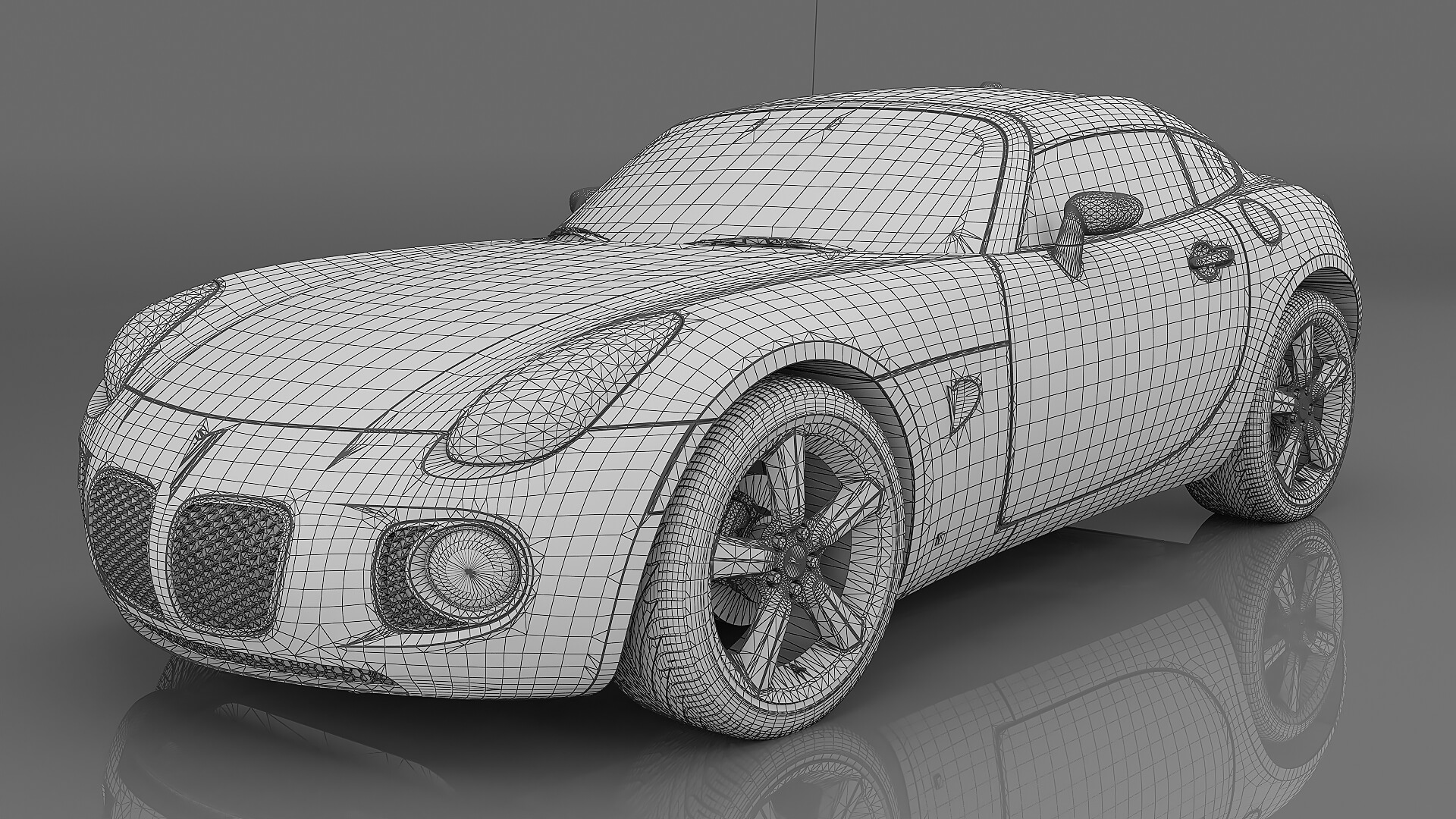 2009 Pontiac Solstice Gxp - 3D Model by msasdt