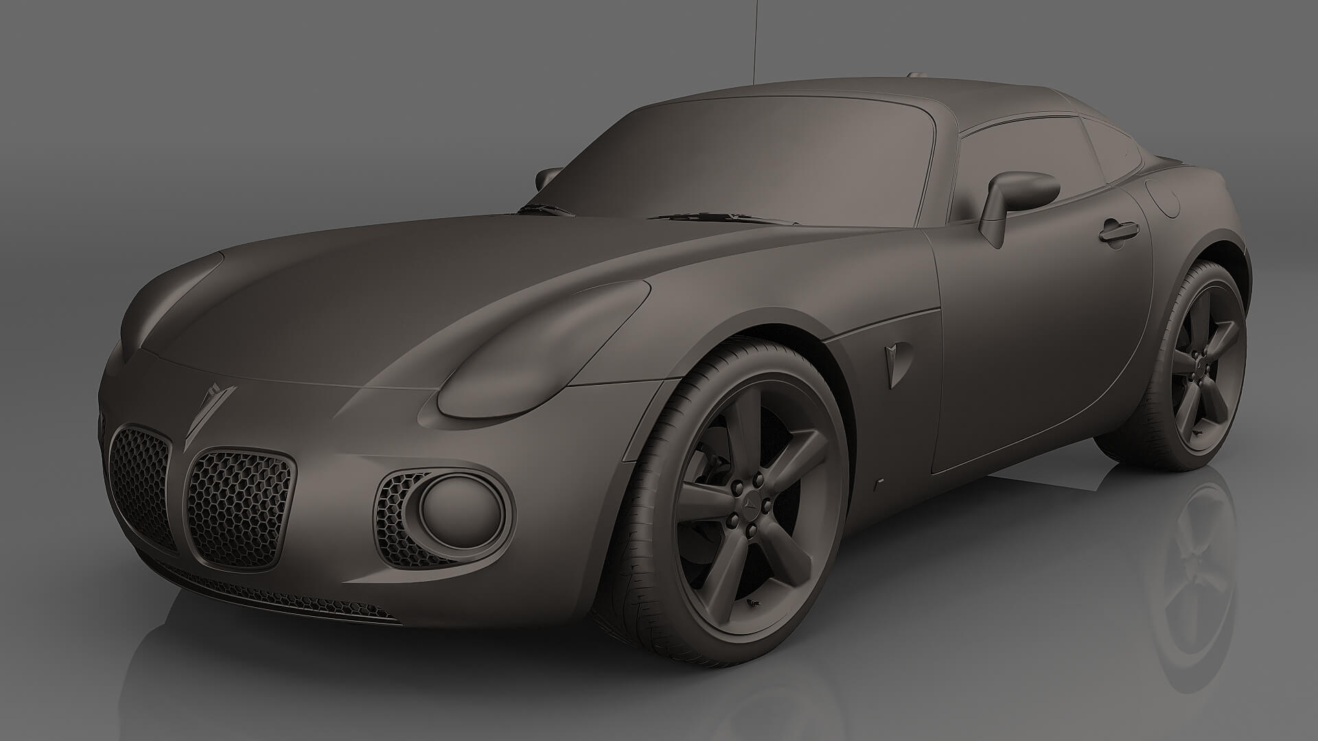 2009 Pontiac Solstice Gxp - 3D Model by msasdt