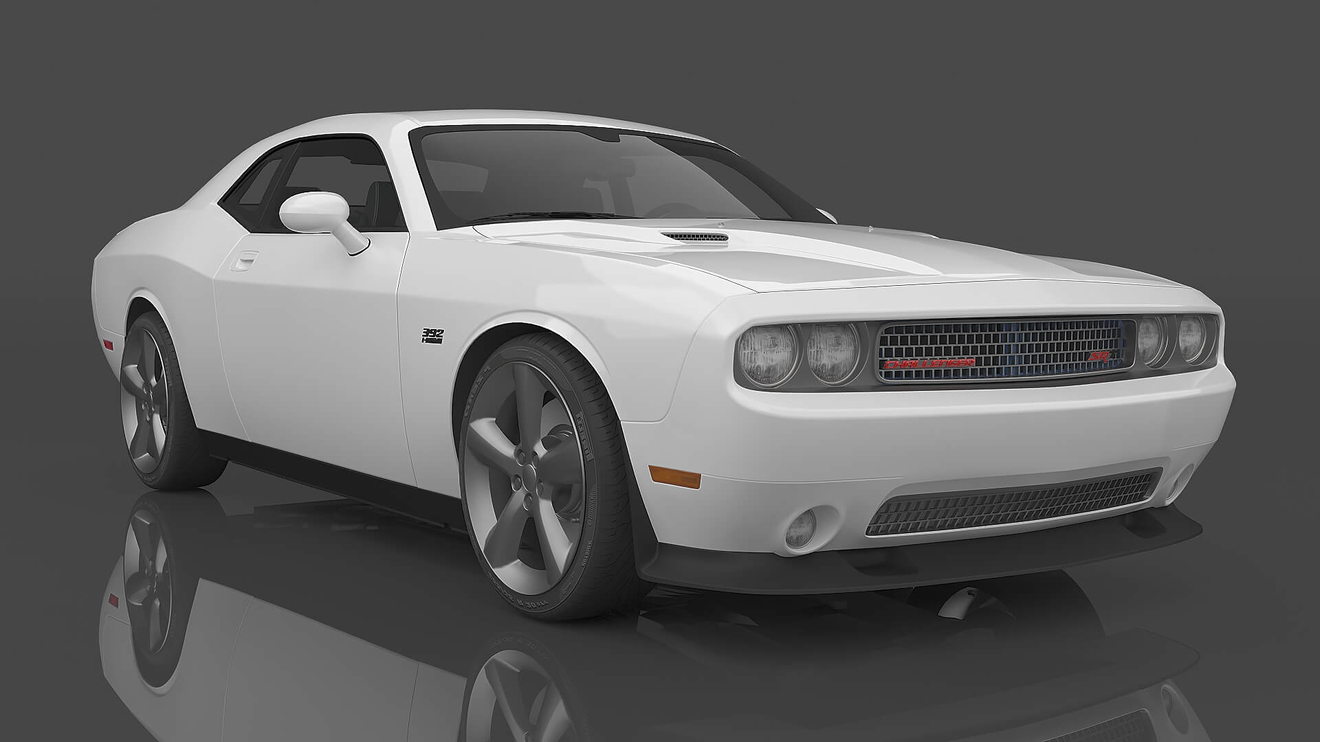 2012 Dodge Challenger SRT8 392 Hemi - 3D Model by msasdt