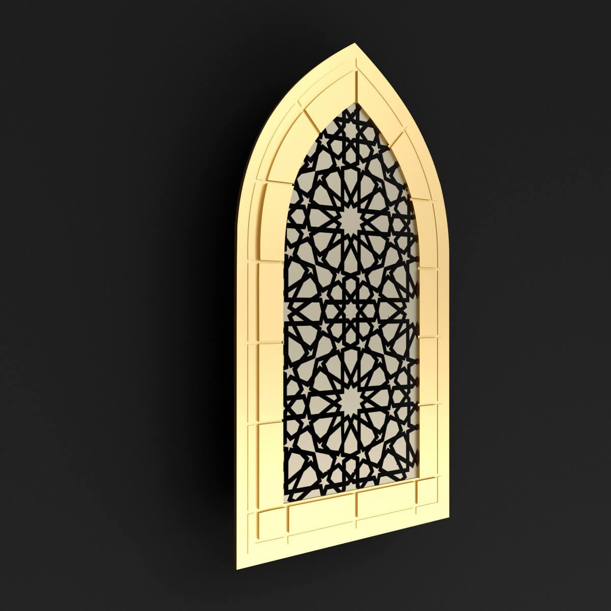Arabic Windows - 3D Model by msasdt