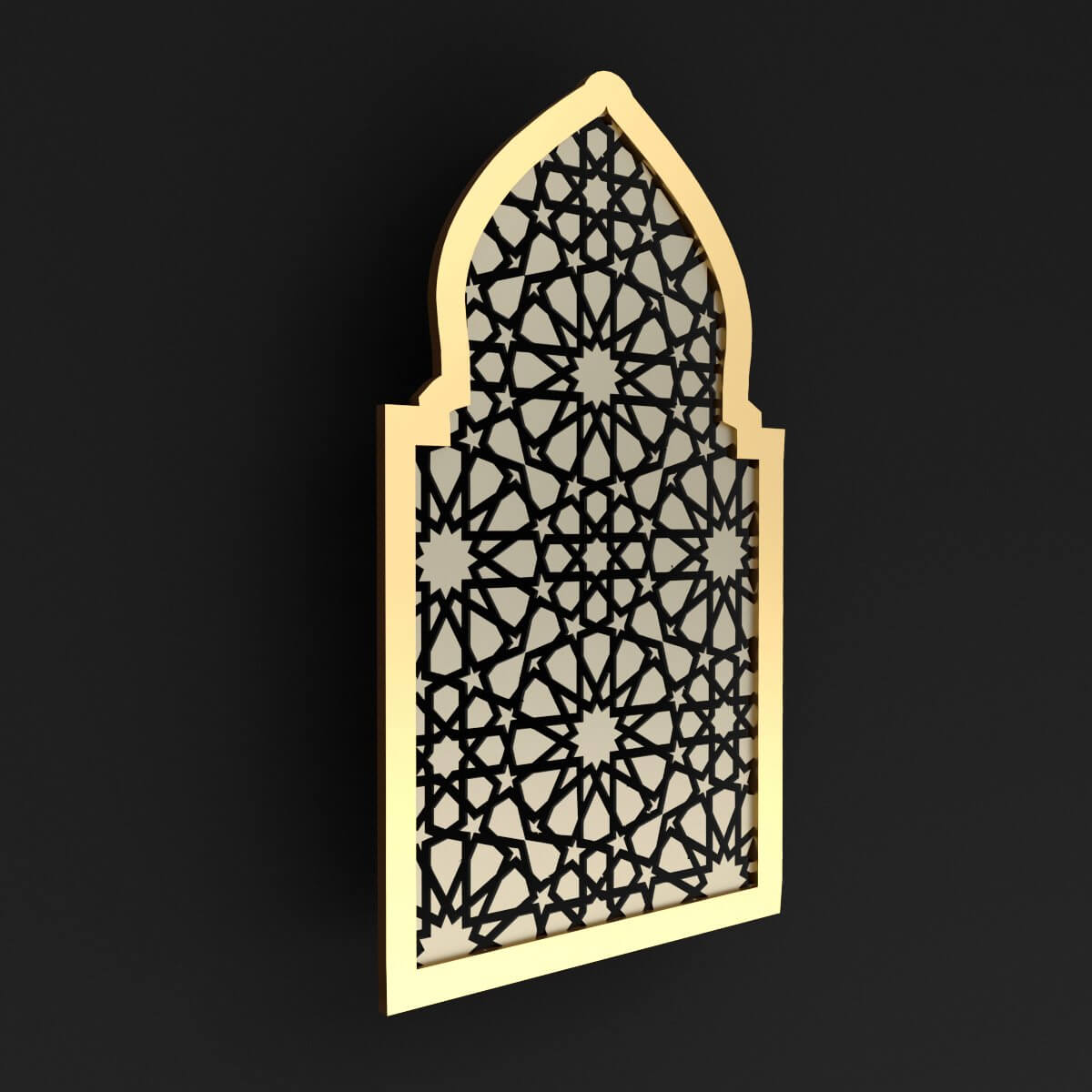 Arabic Windows - 3D Model by msasdt
