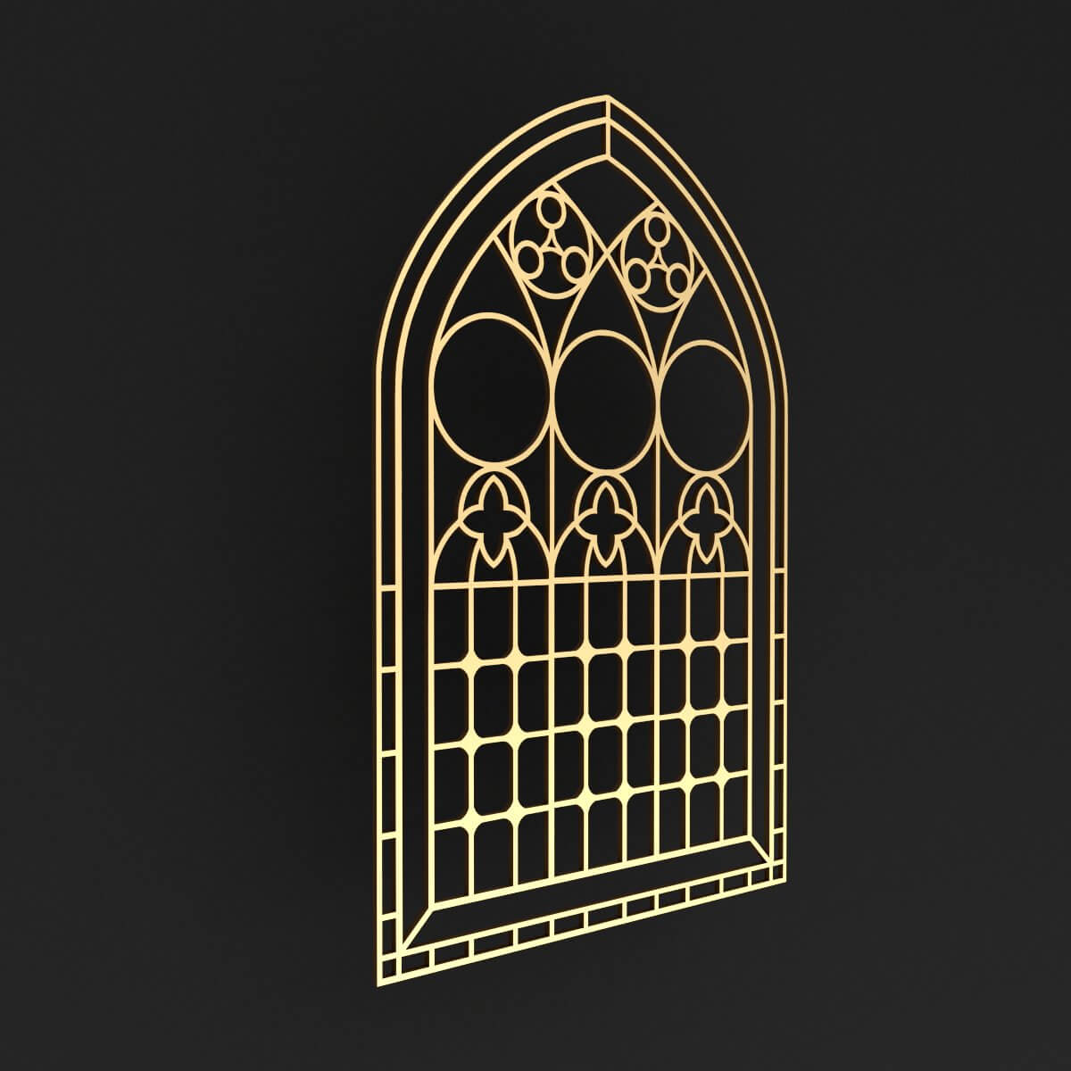 Arabic Windows - 3D Model by msasdt