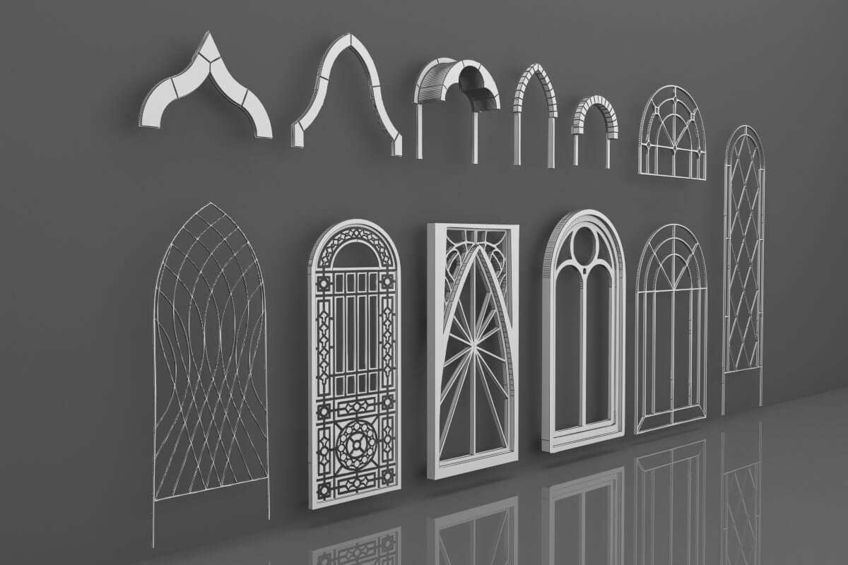 Arc Decor - 3D Model by msasdt