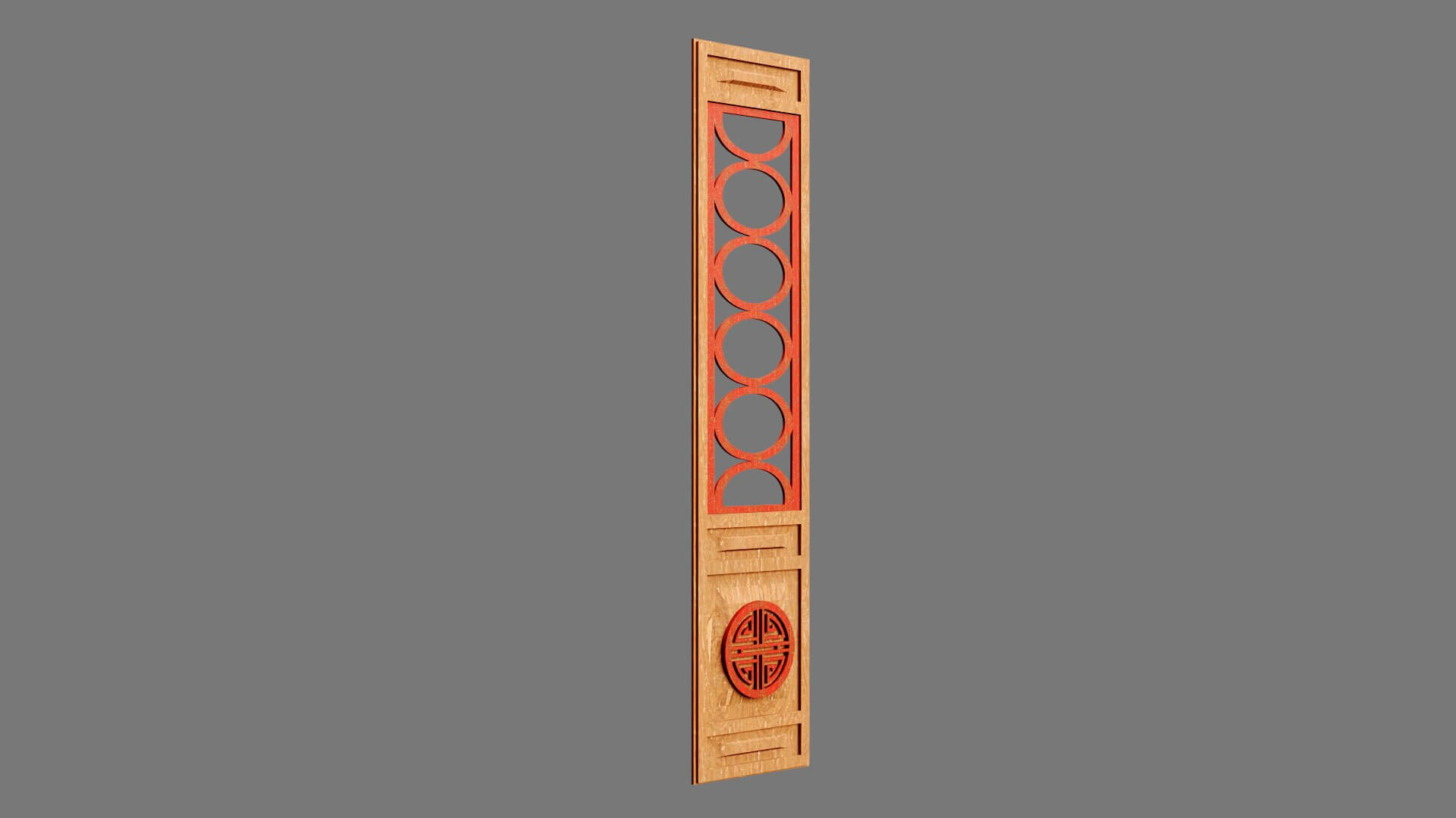 Chinese Decorative Element - 3D Model by msasdt