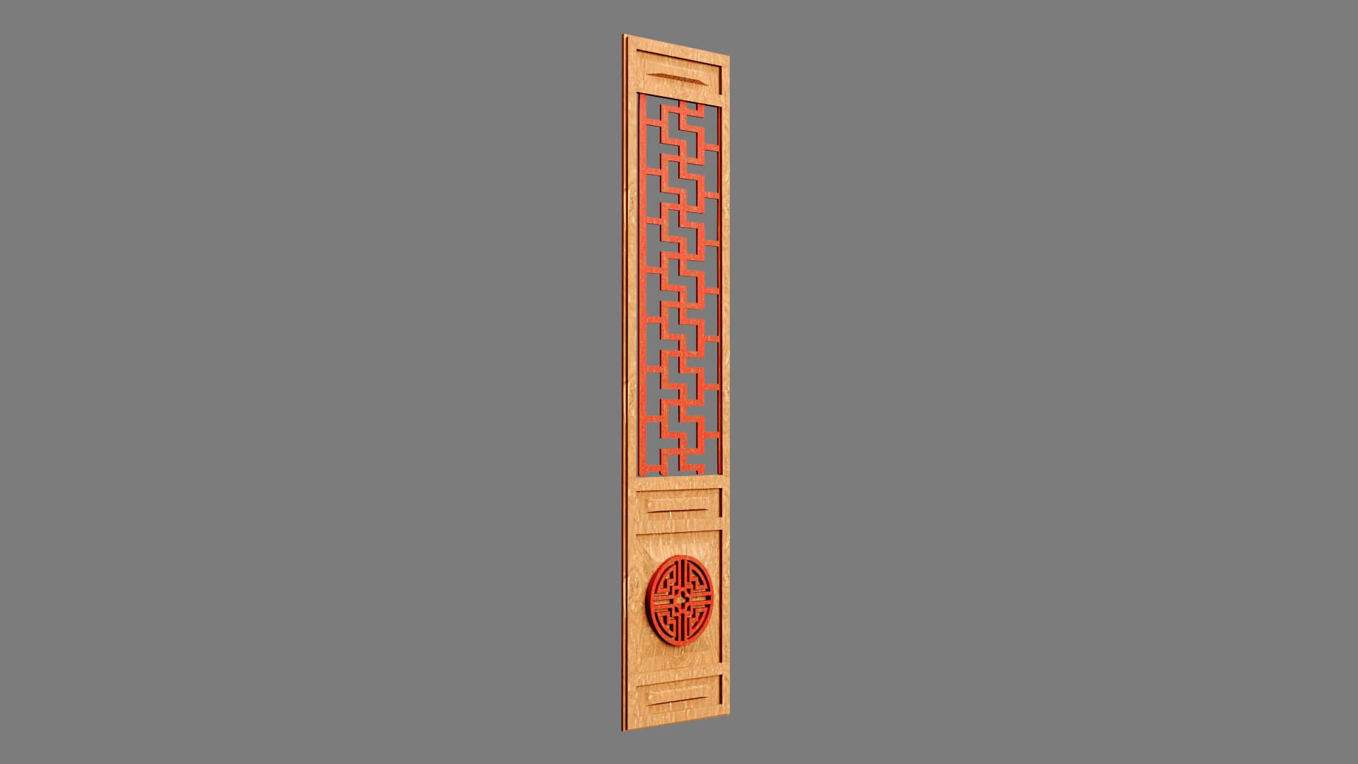 Chinese Decorative Element - 3D Model by msasdt