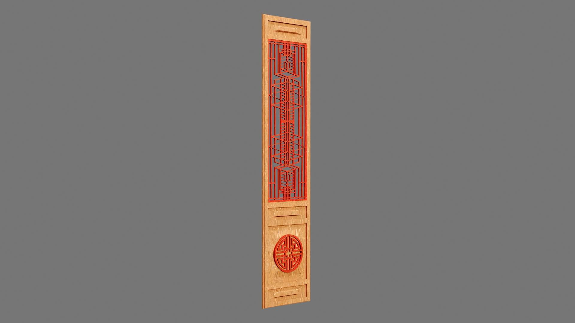 Chinese Decorative Element - 3D Model by msasdt