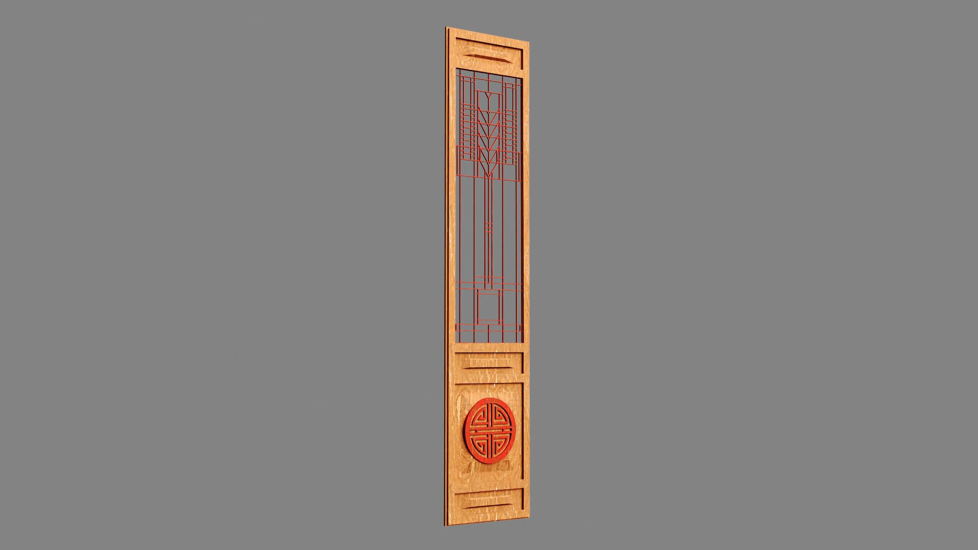 Chinese Decorative Element - 3D Model by msasdt