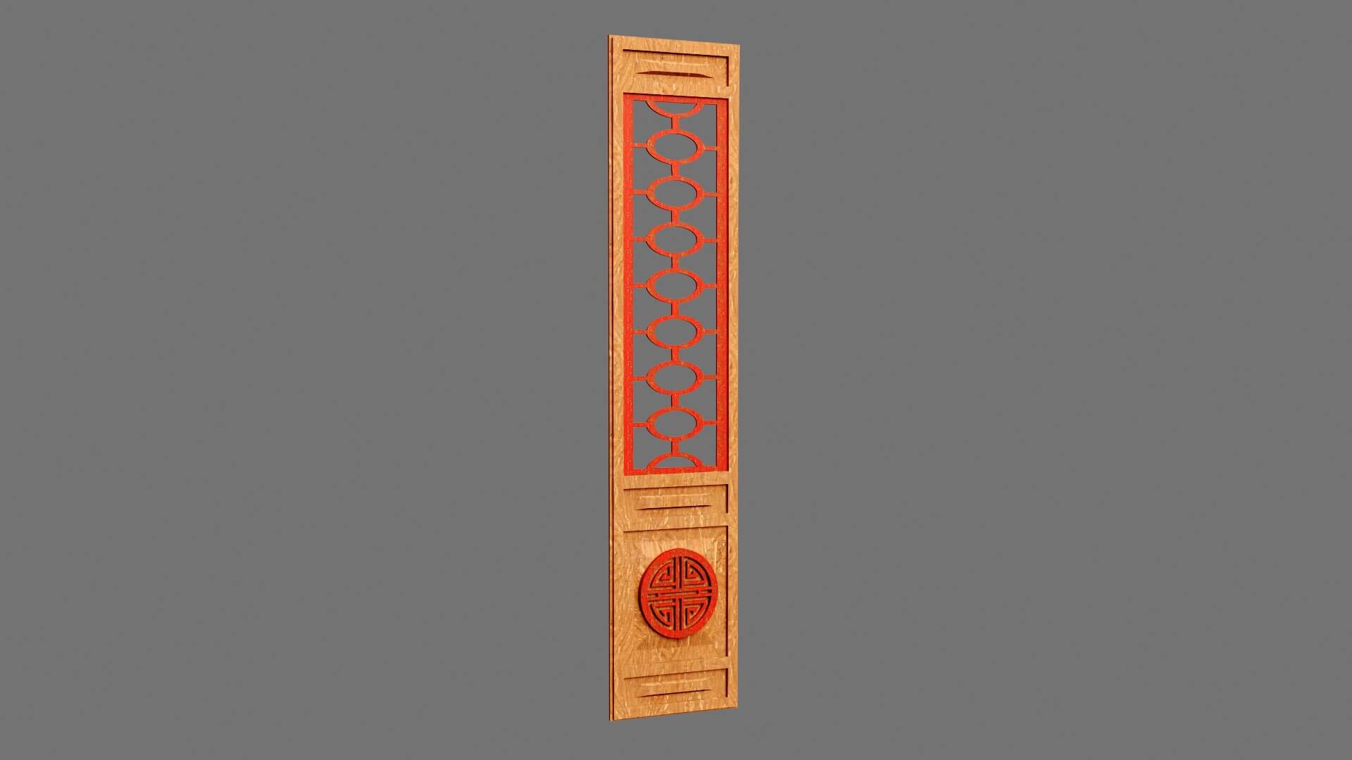 Chinese Decorative Element - 3D Model by msasdt