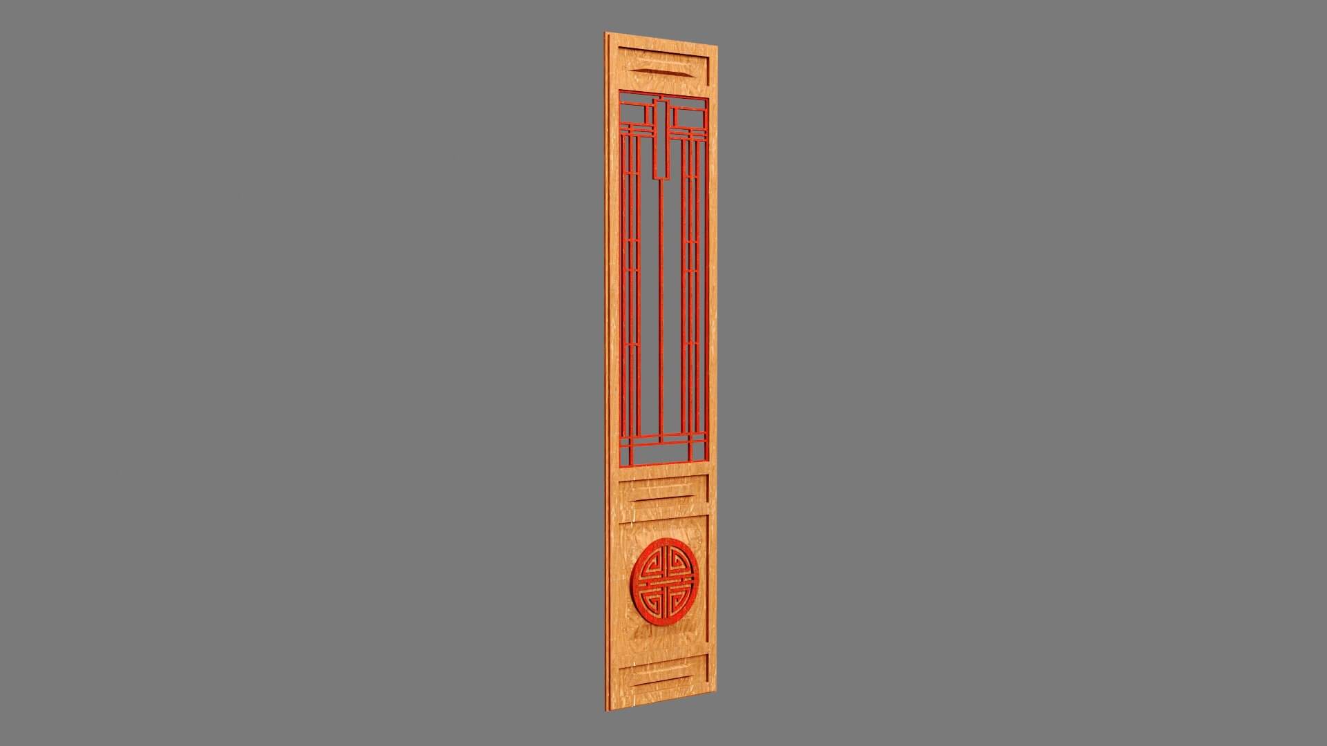 Chinese Decorative Element - 3D Model by msasdt