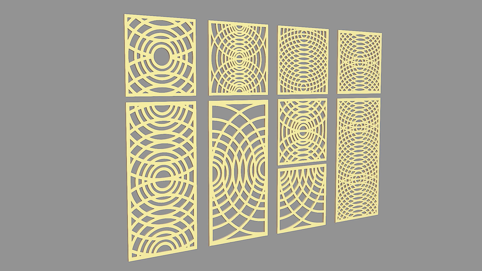 CNC Panel Mega Collections - 3D Model by msasdt