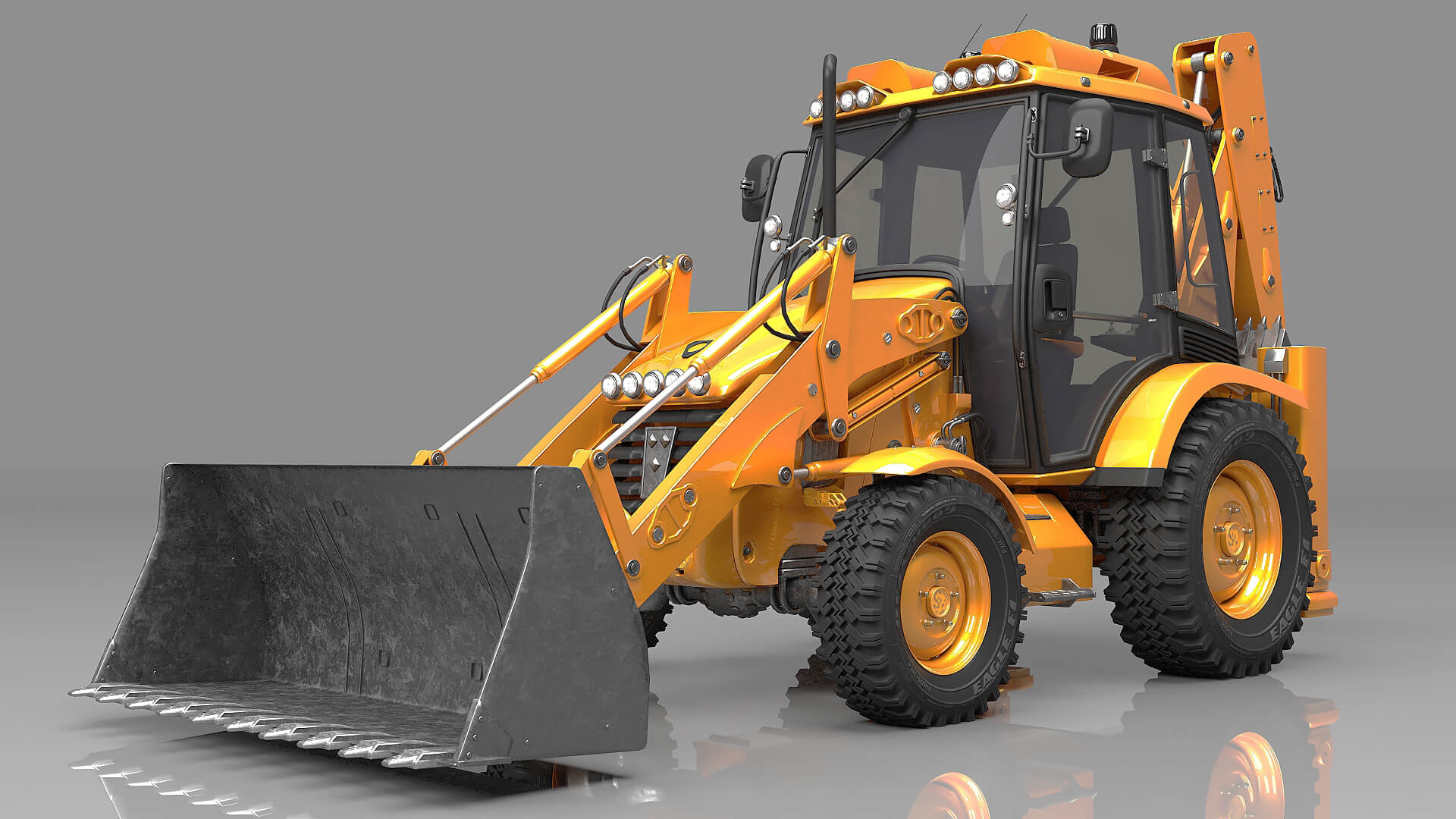 Dozer Loader - 3D Model by msasdt