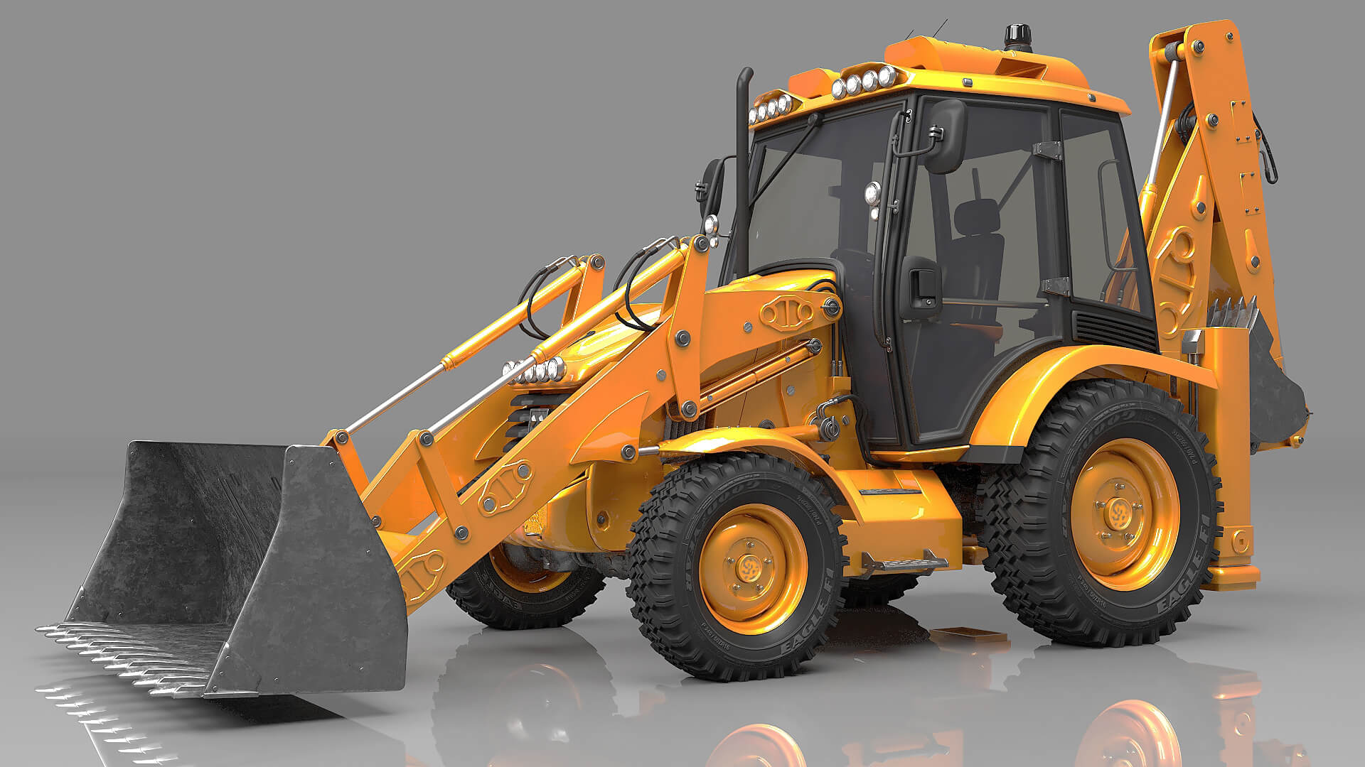 Dozer Loader - 3D Model by msasdt