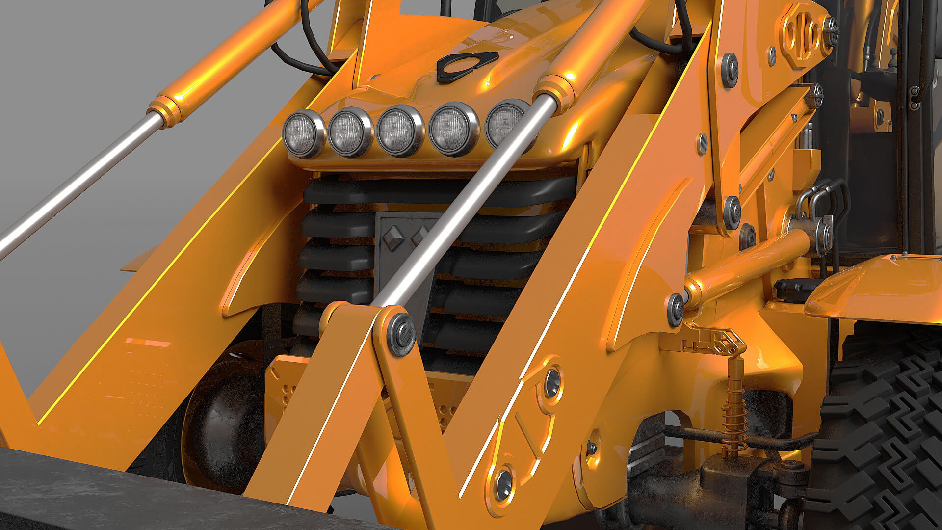 Dozer Loader - 3D Model by msasdt