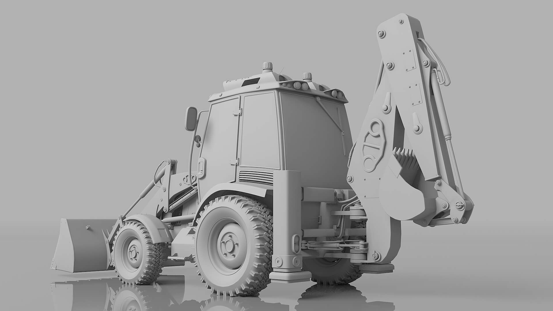 Dozer Loader - 3D Model by msasdt