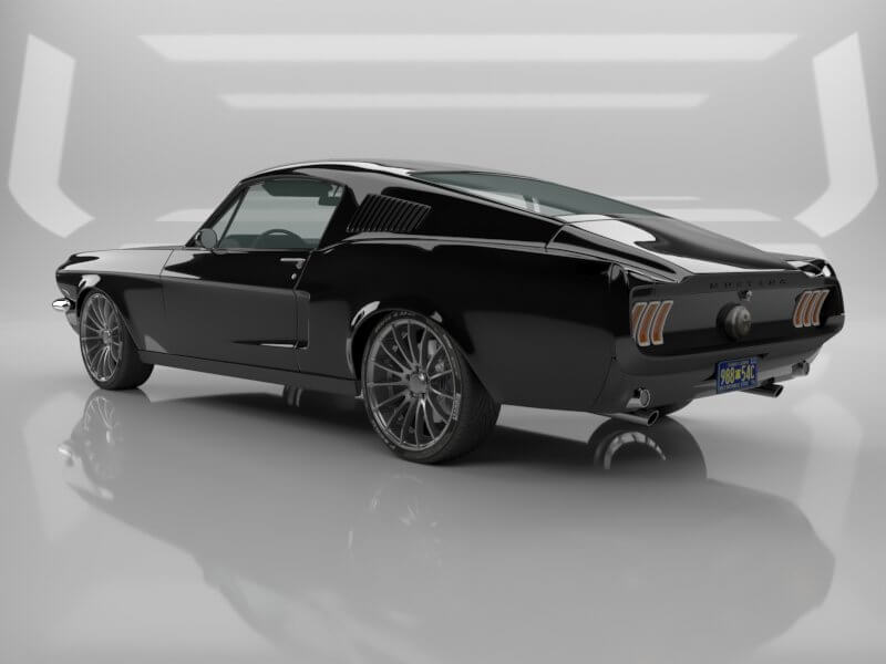 Ford Mustang 2 - 3D Model by msasdt