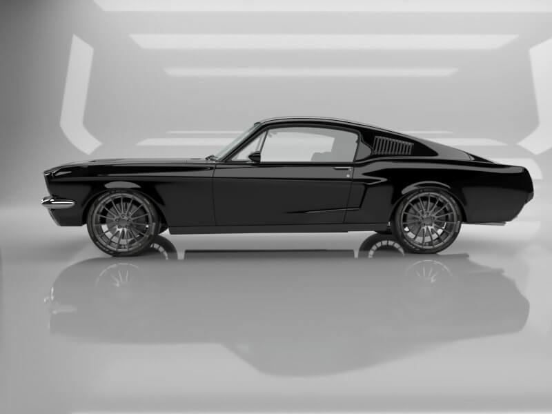 Ford Mustang 2 - 3D Model by msasdt