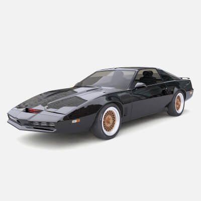 Knight Rider - 3D Model by msasdt