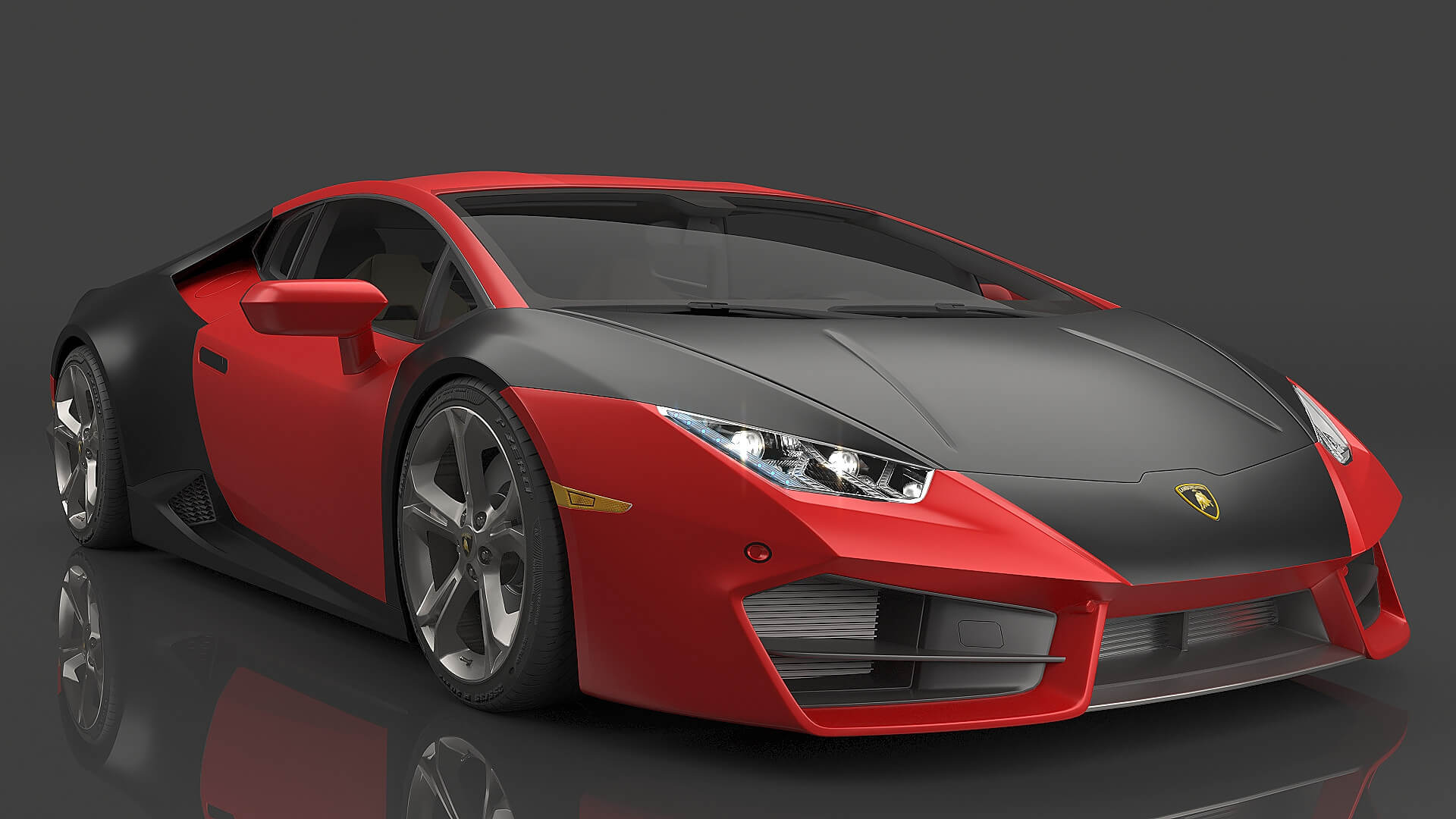 Lamborghini Huracan LP580 _4 - 3D Model by msasdt
