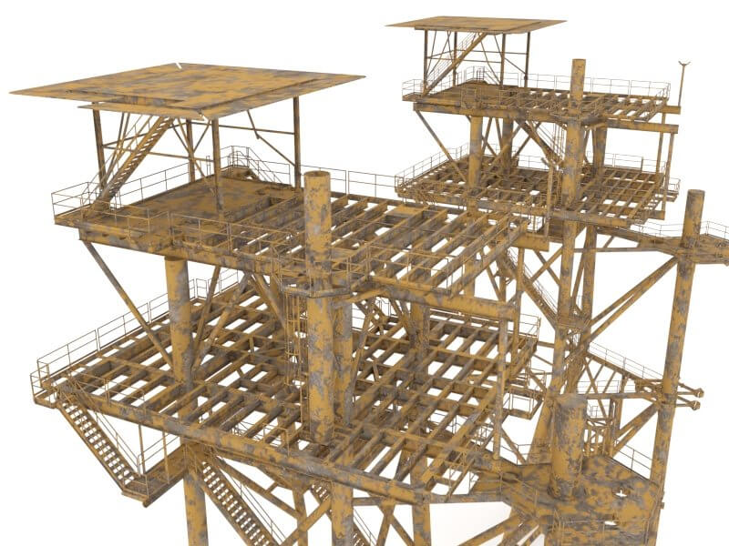 Platform - 3D Model by msasdt