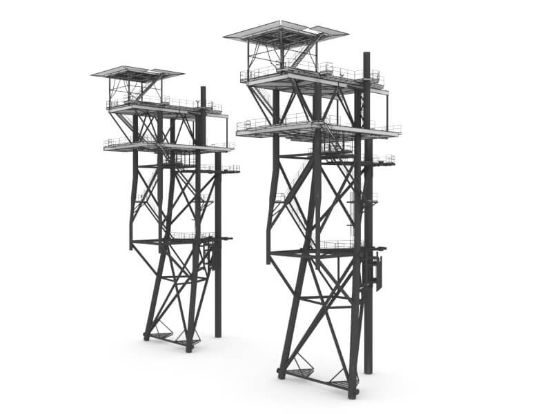 Platform - 3D Model by msasdt