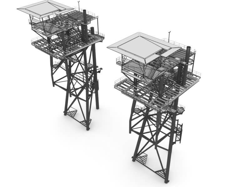 Platform - 3D Model by msasdt