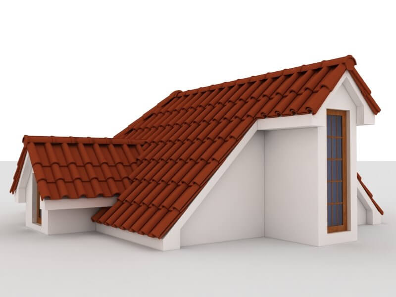 Real Roman Roof - 3D Model by msasdt