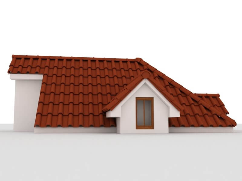 Real Roman Roof - 3D Model by msasdt