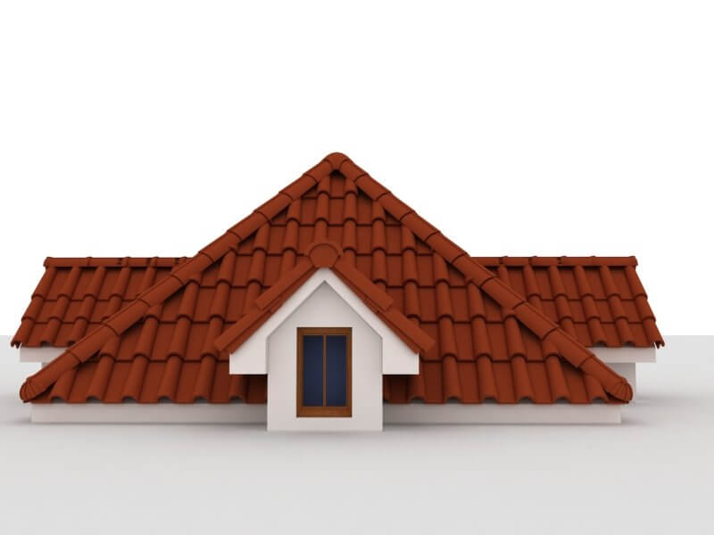 Real Roman Roof - 3D Model by msasdt