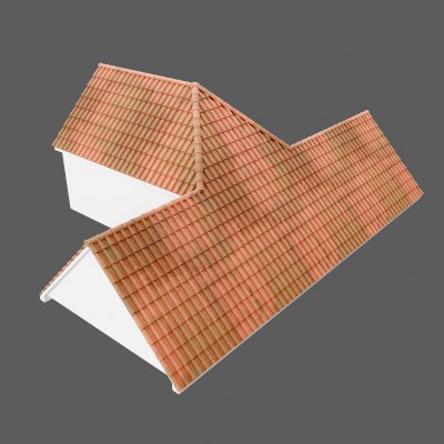 Realistic Roof 18 - 3D Model by msasdt