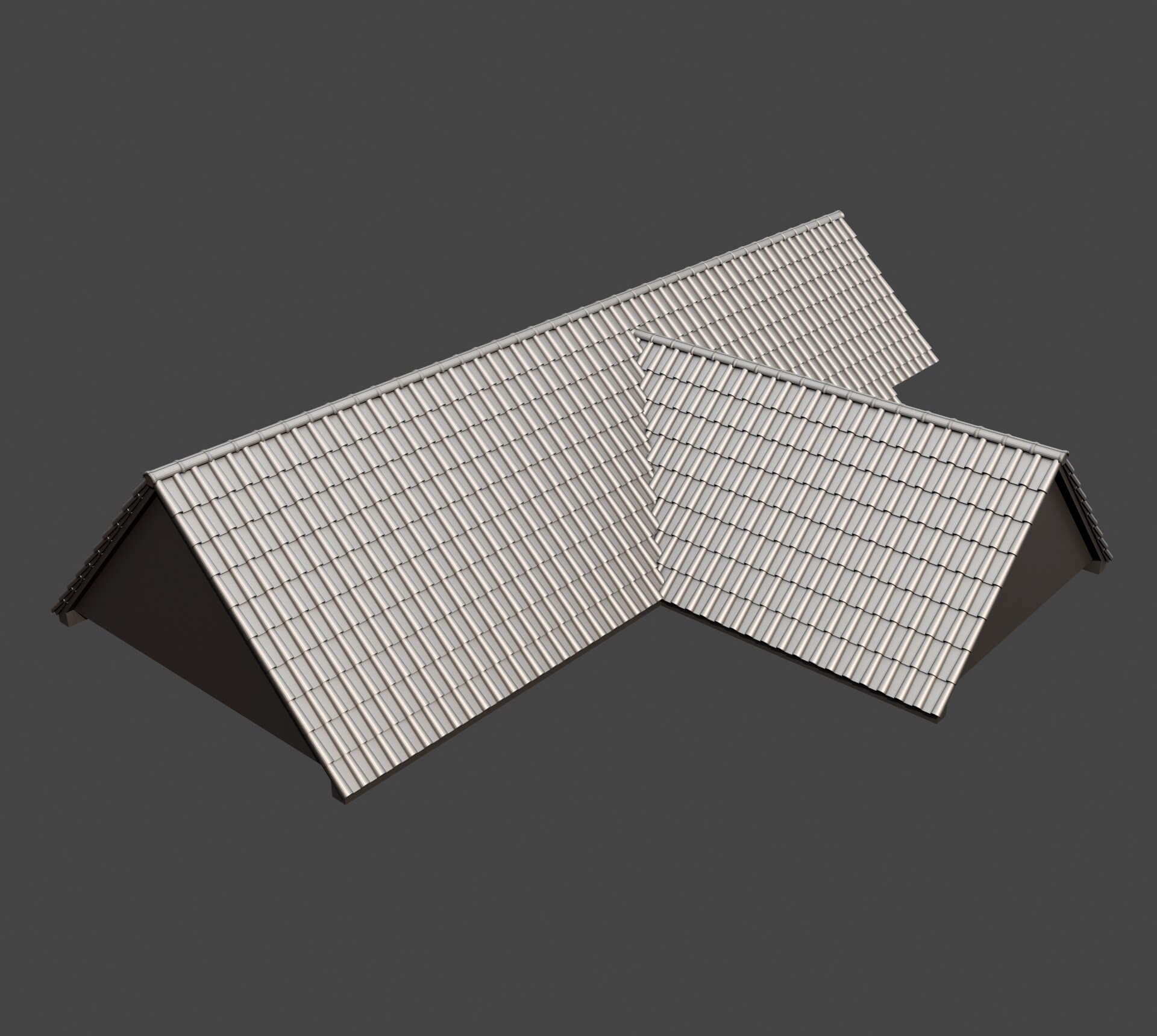 Realistic Roof 19 - 3D Model by msasdt