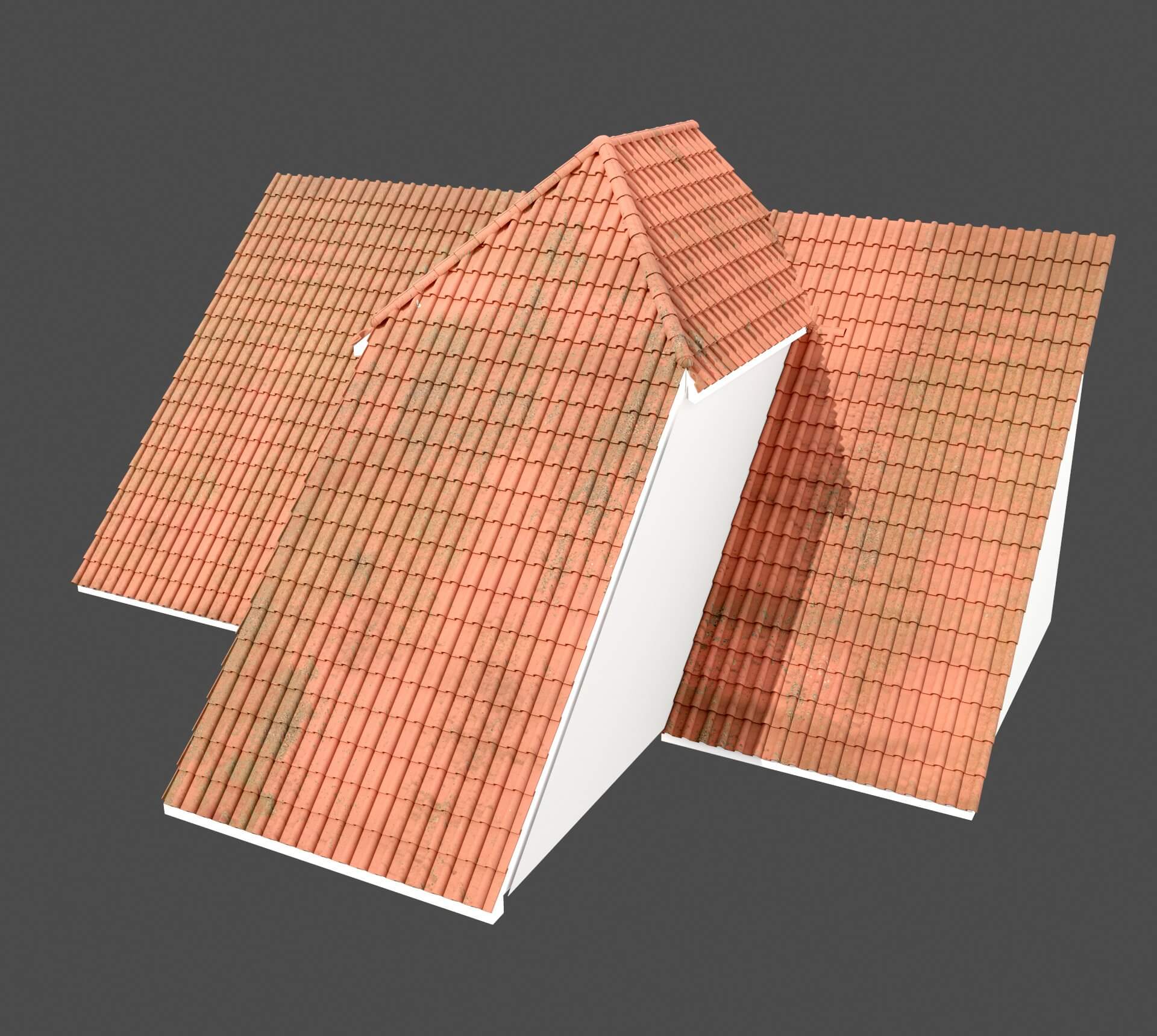 Realistic Roof 20 - 3D Model by msasdt