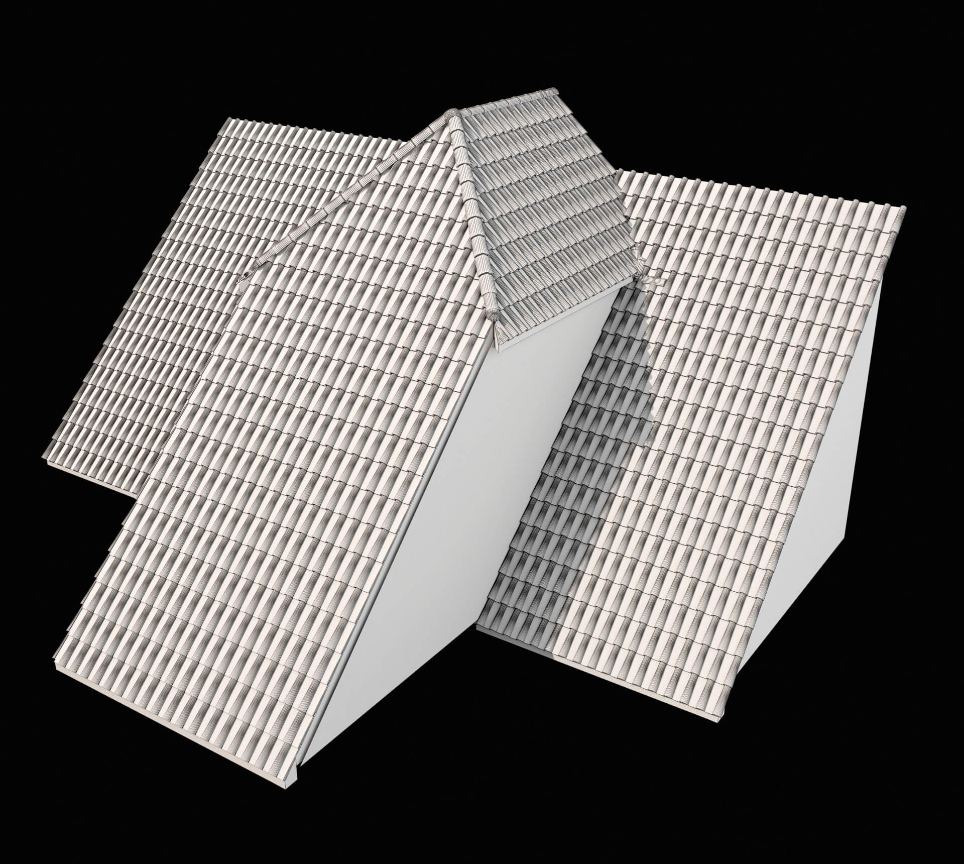 Realistic Roof 20 - 3D Model by msasdt